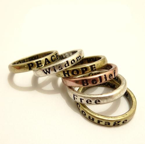 Engraved Make A Wish Ring on Luulla