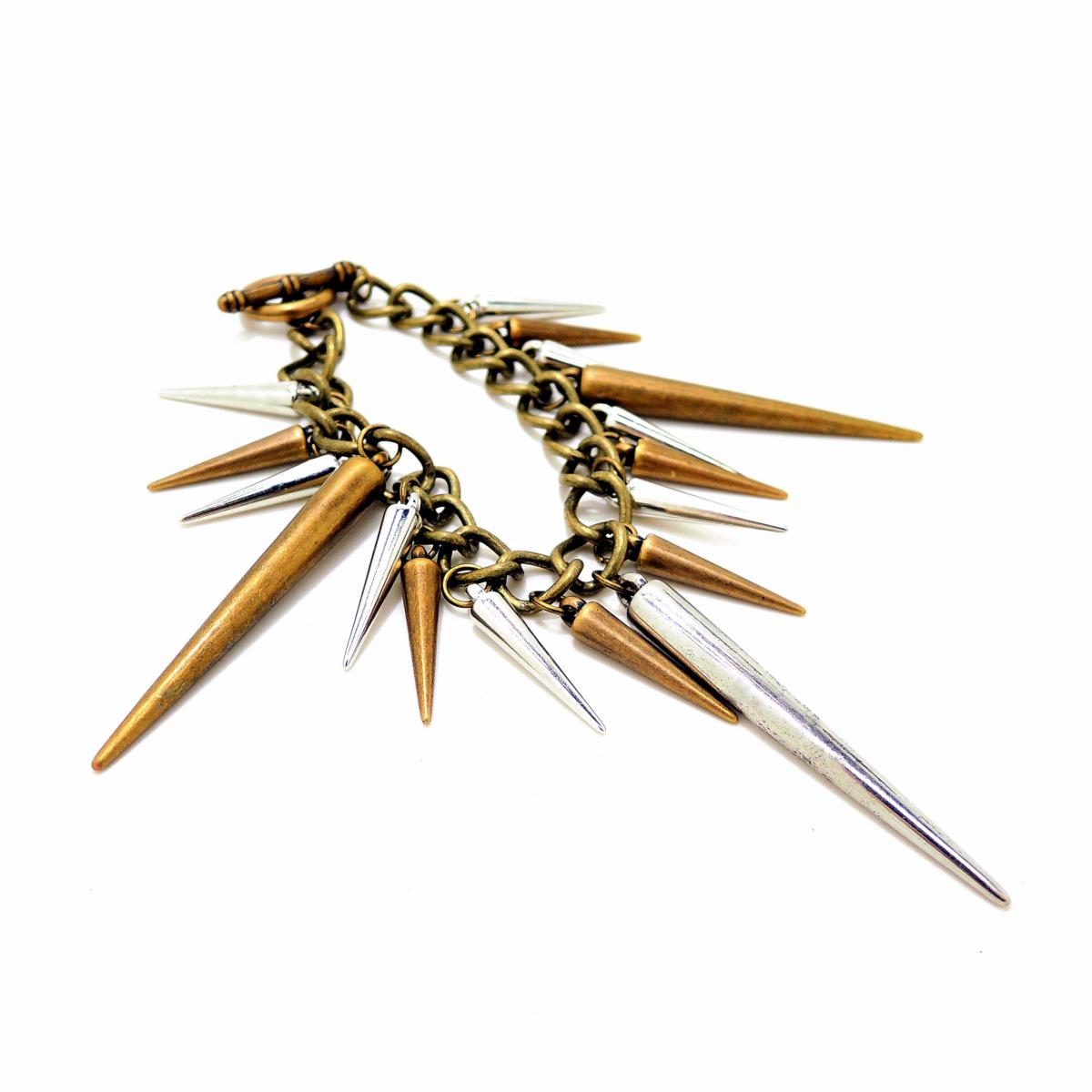 Metallic Spikes Bracelet on Luulla