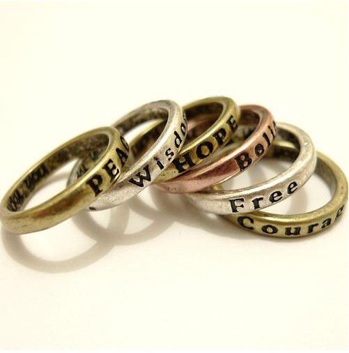 Engraved Make A Wish Ring on Luulla