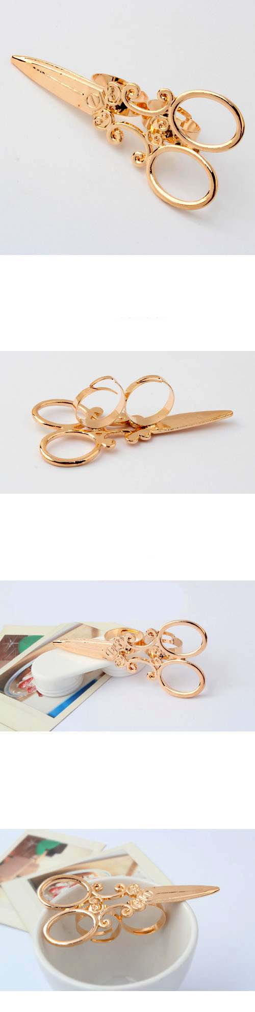 Scissors Ring on Luulla